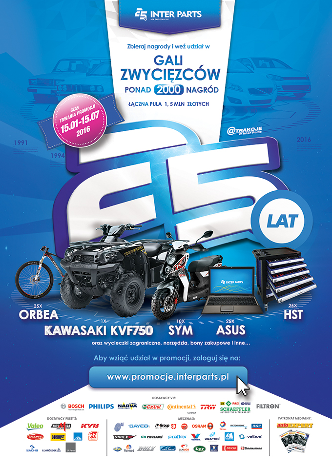 Jubileuszowa promocja w Inter Parts | autoEXPERT