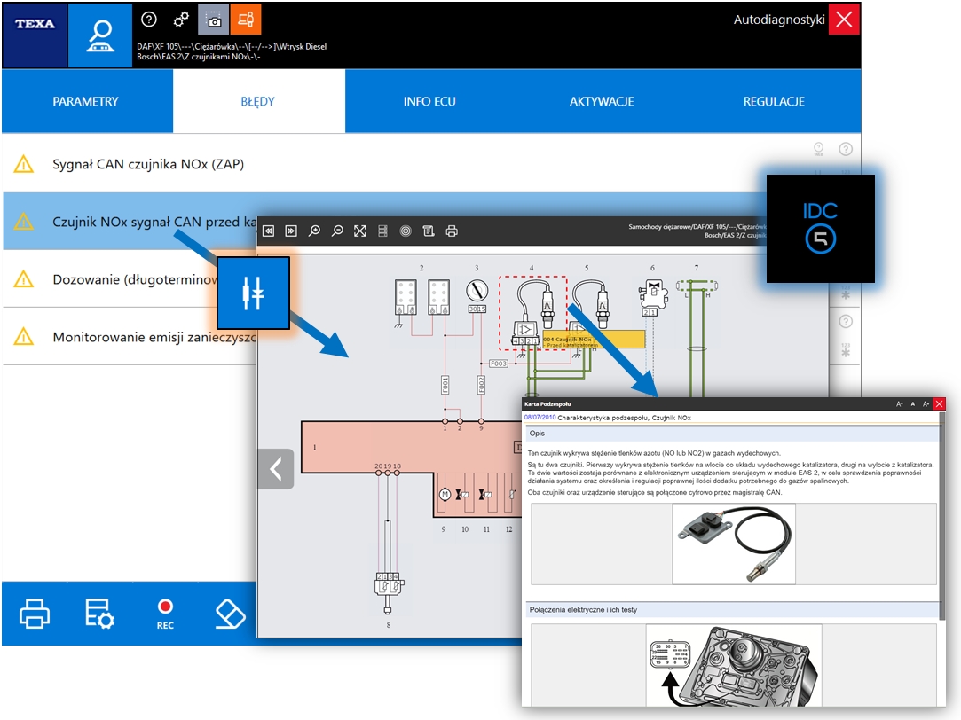 Nowe funkcje oprogramowania TEXA IDC5 | autoEXPERT