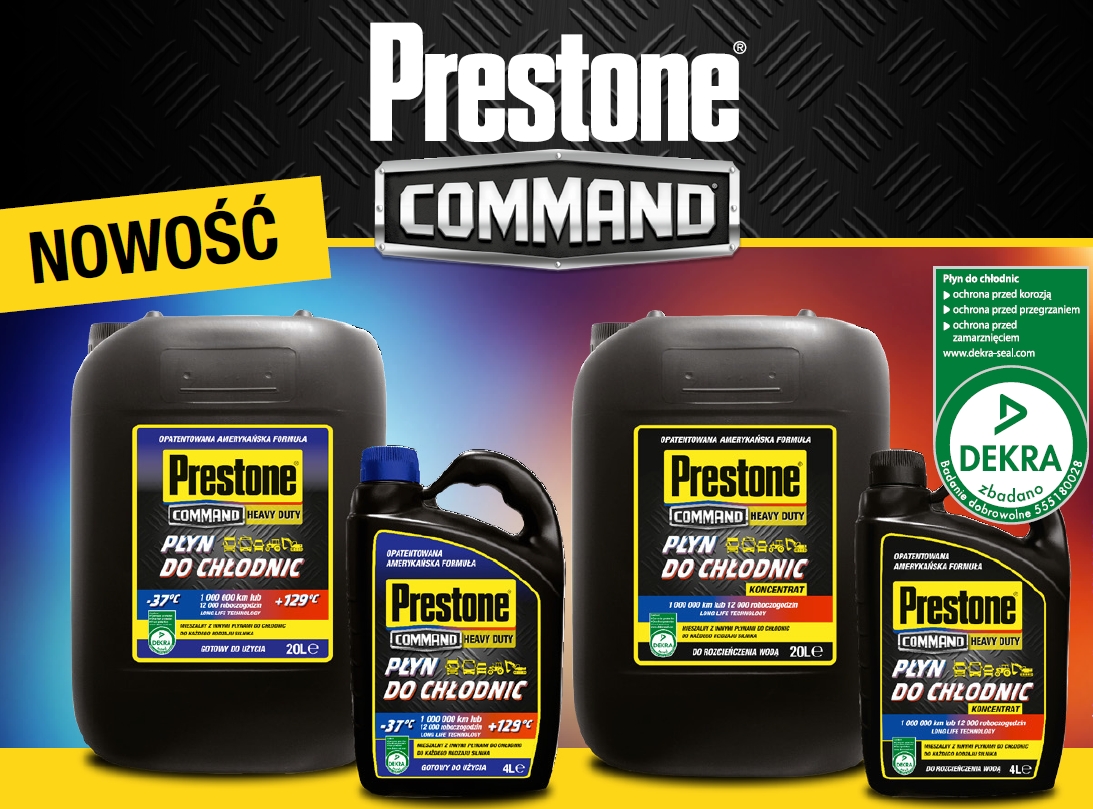 Prestone COMMAND HEAVY DUTY o wydłużonej żywotności | autoEXPERT