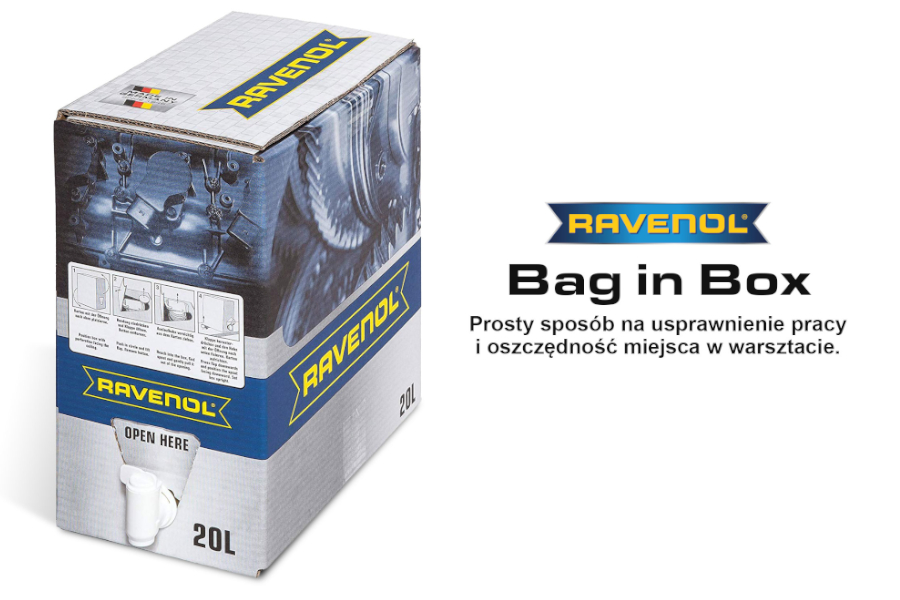 System opakowań Bag in Box w ofercie Ravenol | autoEXPERT
