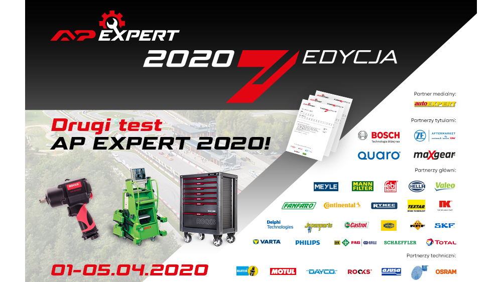 Drugi test wiedzy AP EXPERT już dostępny | autoEXPERT