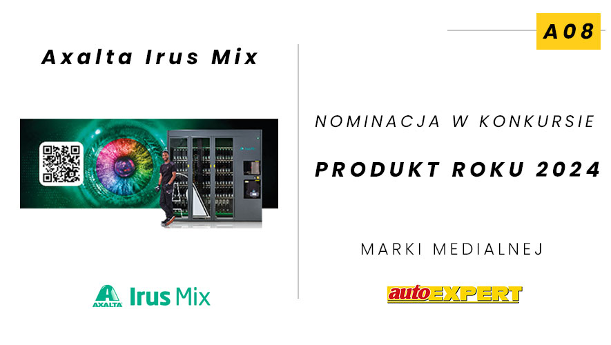 Axalta Irus MIX – Axalta – Nominacja: Produkt Roku 2024 | autoEXPERT