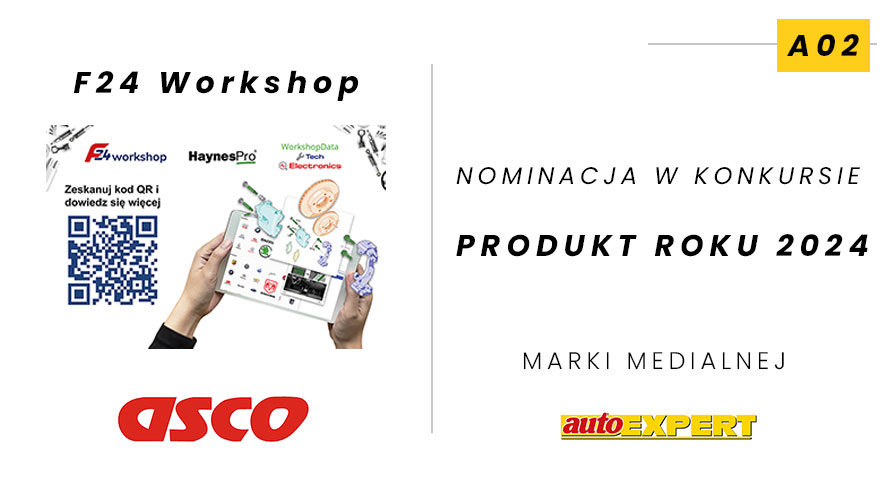 F24 Workshop – ASCO – Nominacja: Produkt Roku 2024 | autoEXPERT