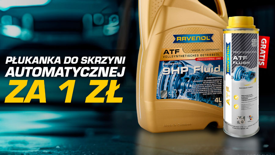 Ravenol ATF Flush za 1 zł przy zakupie olejów ATF | autoEXPERT